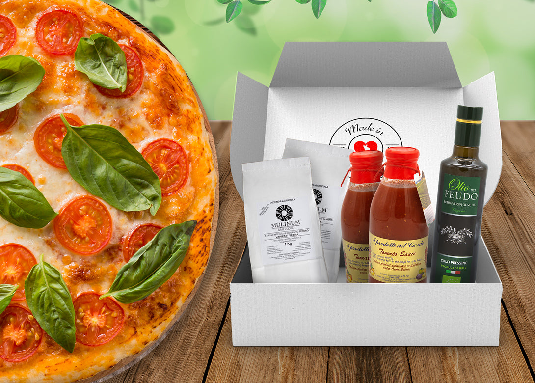 Pizza made with our Pizza Kit