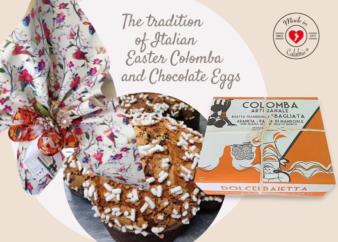 The tradition of Italian Easter colomba and chocolate eggs