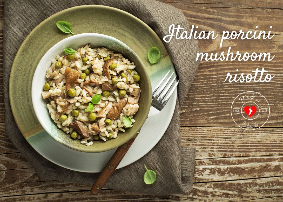 Italian Porcini Mushroom Risotto (Risotto ai Funghi)